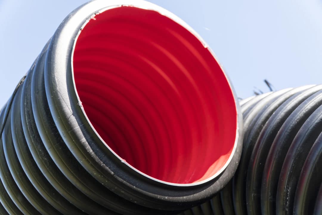 Hayden Tiling Installs 12-inch Flexible Dual Wall Pipe | Hayden Tiling ...